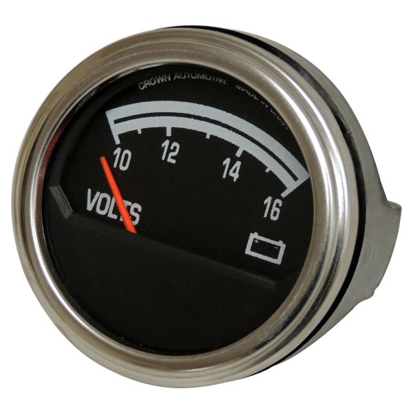 JJS4WD Buy Crown Automotive Voltmeter for 76-83 Jeep CJ5, 76-86 Jeep ...